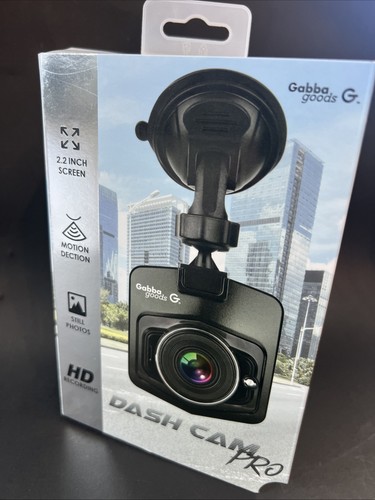 Gabba Goods Dash Cam Witness 720P HD DVR Car Driving Recorder 2.2 Inch ...