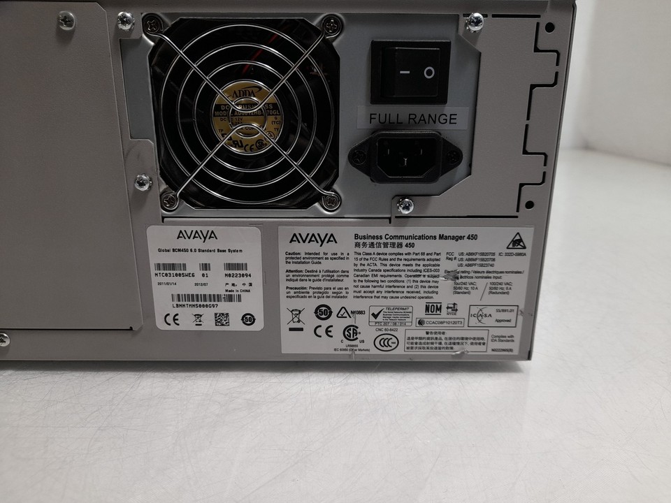 Avaya BCM 450 6.0 With Digital Trunk Interface and DSM 32+ Modules - No ...
