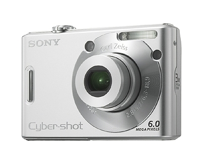 Sony Cyber-shot DSC-W30 6.0 MP Digital Camera - Silver for sale online ...