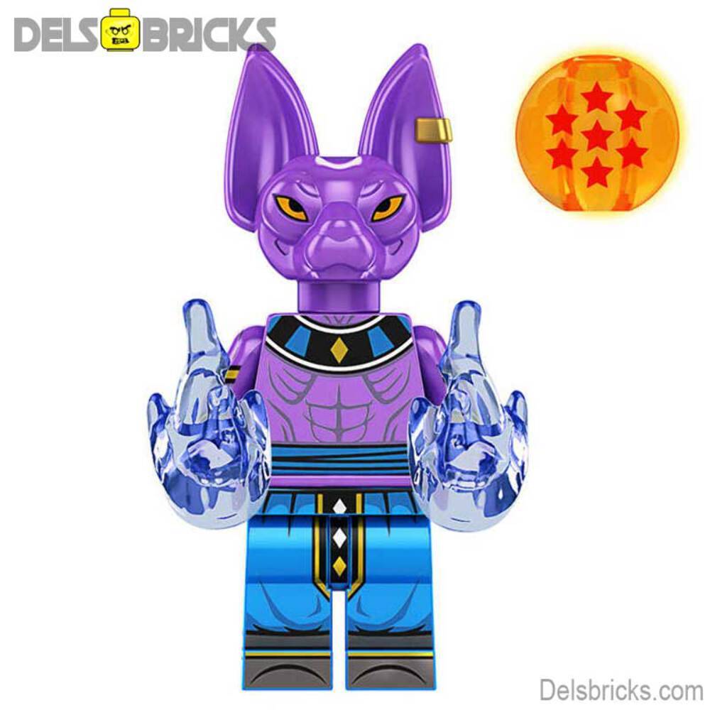 Beerus Dragon Ball Z Lego Minifigures Custom Toys | eBay