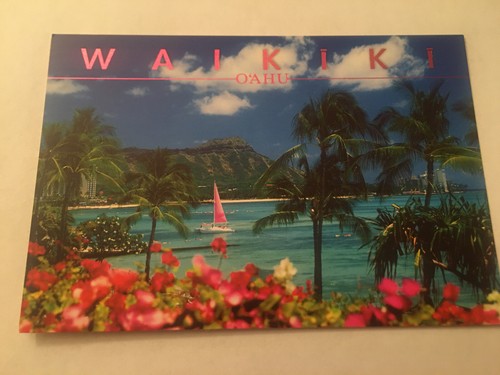 Postcard Unposted Waikiki Oahu Hawaii HI | eBay