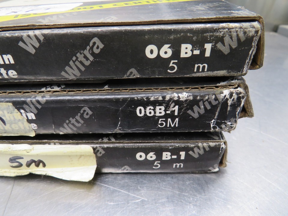 Witra 06B-1 Roller Chain 30' in Three Sections | eBay