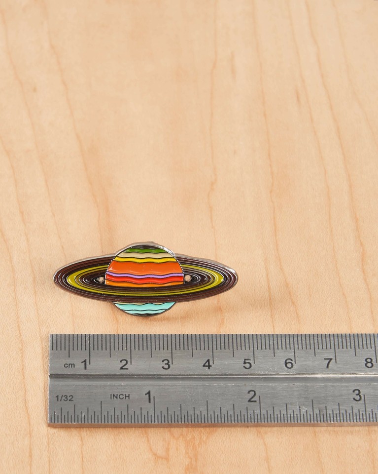 Saturn Planet Enamel Pin for Space Scientists Astronomer | eBay
