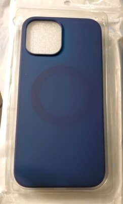 Modal - Liquid Silicone Case for Apple iPhone 12 Pro Max (6.7") - BLUE ...
