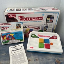 Videosmarts Console VCR VHS Connor Interactive Learning 1986 VTech RARE ...
