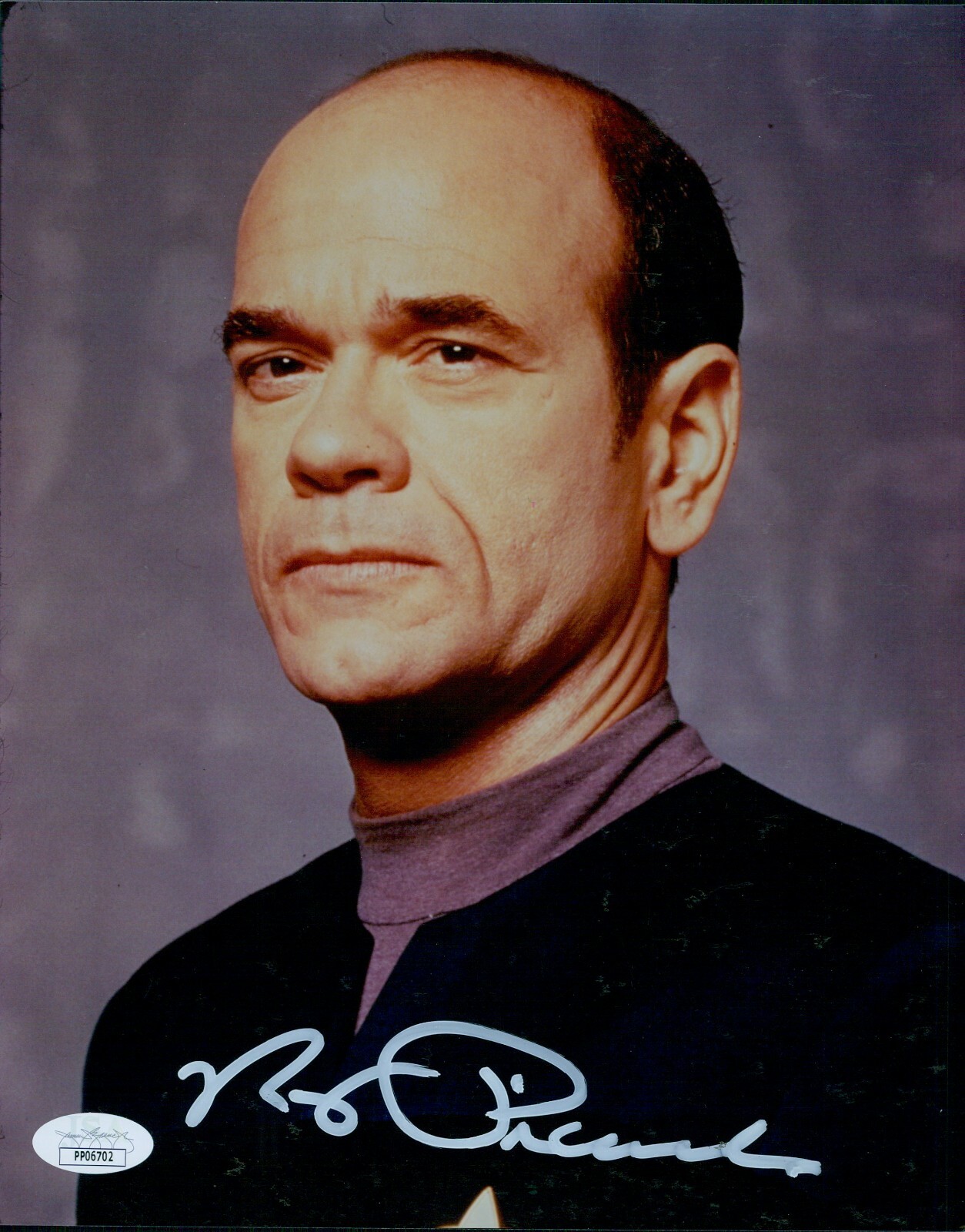 Robert Picardo Star Trek Voyager Signed 8x10 Glossy Photo JSA ...