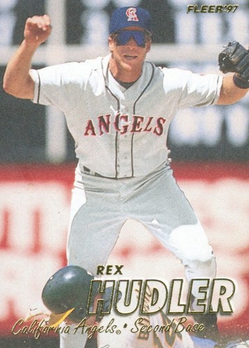 1997 Fleer Rex Hudler 46 Angels | eBay