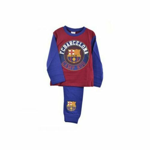 Barcelona Pyjamas official Barcelona Football Club Pyjamas Age 4 6 8 10 ...