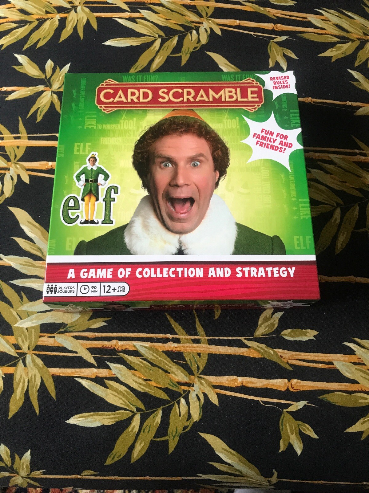 Elf Card Scramble Board Game Buddy The Elf - Santa! I Know Him! Family ...