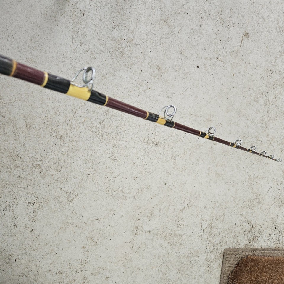 Vintage Truline Dynamo 6’ Conventional Fishing Rod TR6 20-80lb | eBay