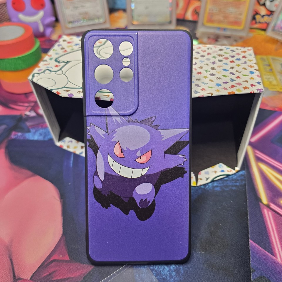 Pokemon Android Samsung Galaxy S24 Ultra Silicone Phone Case Gengar | eBay
