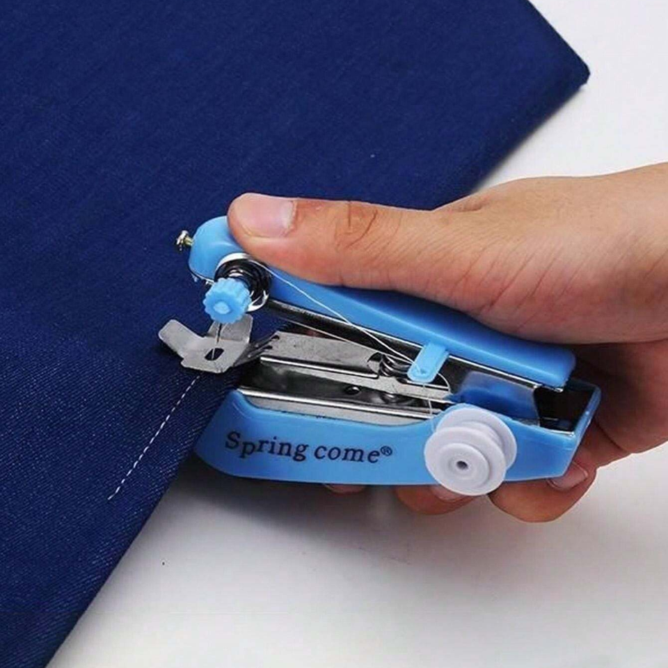 Portable Sewing Machine Handheld Mini Stitching Machine Quick Sewing ...