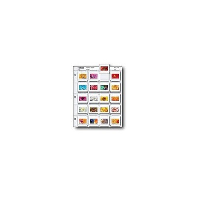 Print File 2x2-20B Archival Storage Page for 20 Slides - Pack of 25 ...
