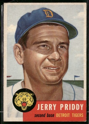 1953 Topps #113b Jerry Priddy VG/VG-EX | eBay