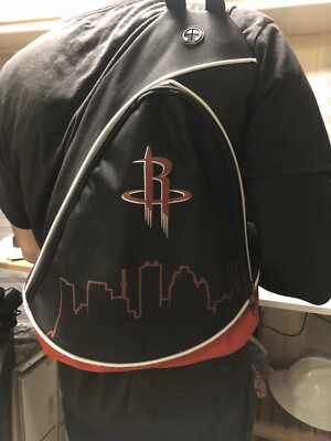 houston rockets RARE crossbody sling backpack | eBay