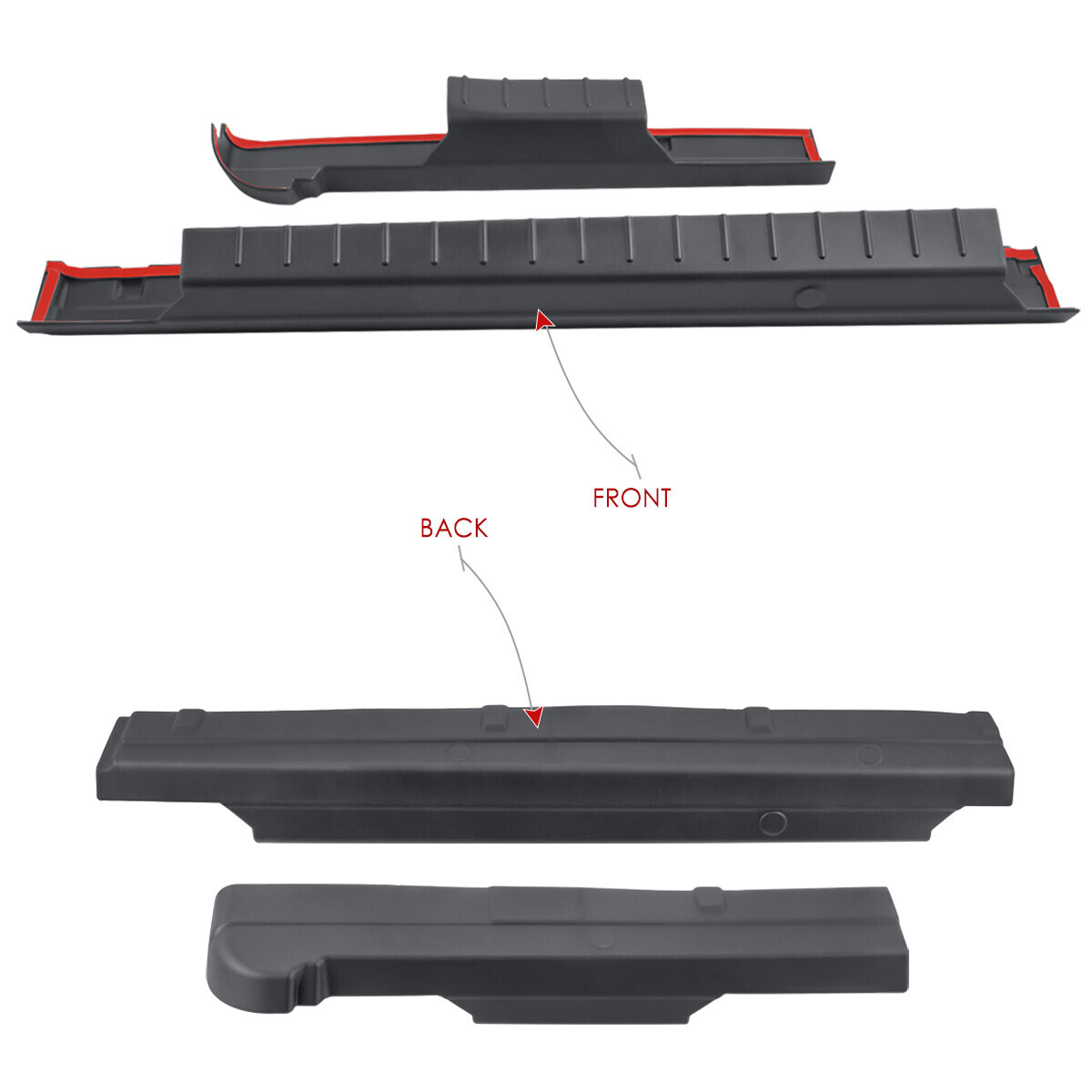 Rocker Panel Protector Guard Cover for Chevy Silverado 1500 2500 3500 ...