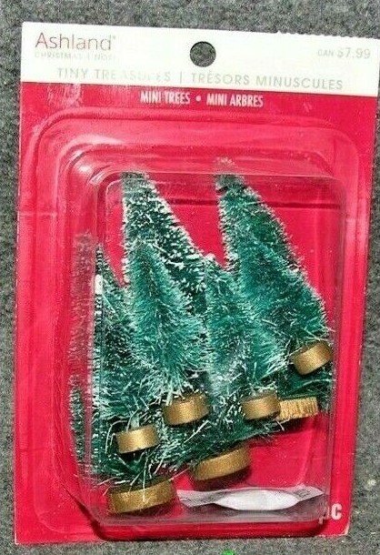Ashland Christmas Noel Mini Trees Tiny Treasures Great Table Decoration ...