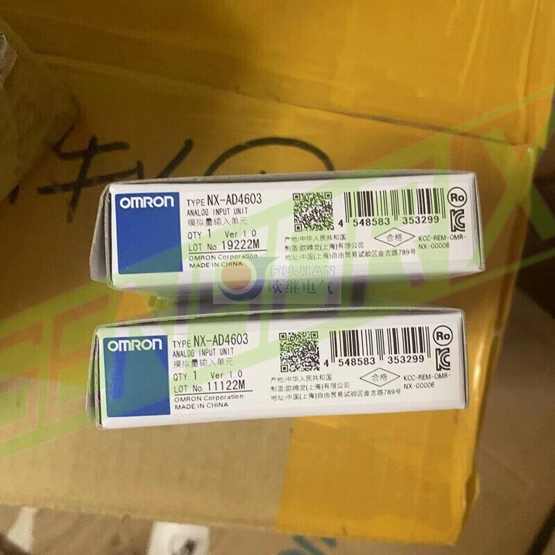 Omron NX-AD4603 Analog Input Unit NXAD4603 New In Box Expedited ...