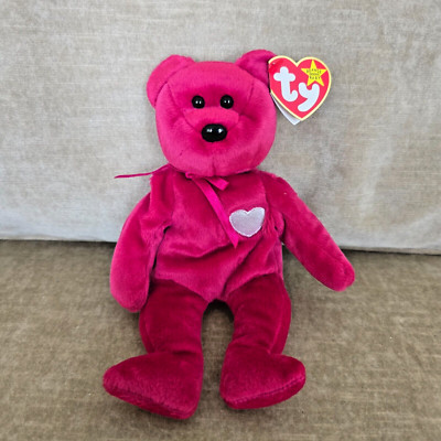 TY Beanie Baby "Valentina" - DOB - 2/14/1998 | eBay