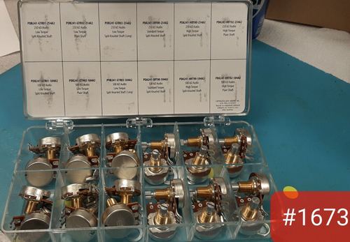 BOURNS PRO AUDIO P/N# H-1201 AUDIO GUITAR 250K - 500K OHMS ...