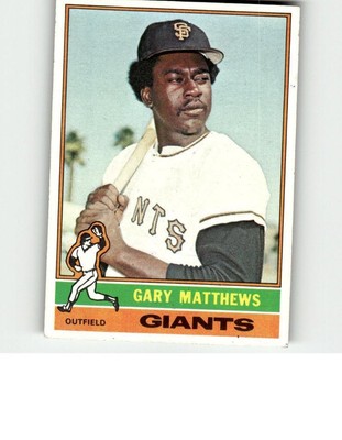GARY MATTHEWS 1976 Topps #133 BFU7R3S3P20 FREE SHIPPING | eBay