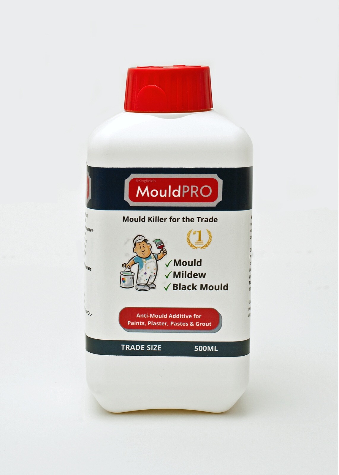 500ML Anti Mould & Anti Fungal Paint Additive Large Trade Size For ...