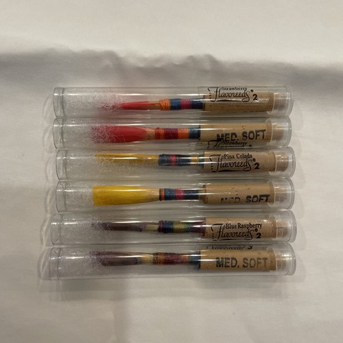Oboe Flavoreeds#2, 2 each, pina colada, blue raspberry and strawberry ...