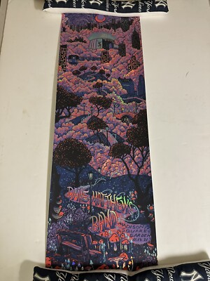 Dave Matthews Band Madison Square Garden Poster 21 NY SIGNED AP FOIL X ...