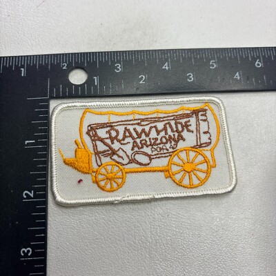 Vintage RAWHIDE Western Town Theme Park Arizona Patch 531X | eBay