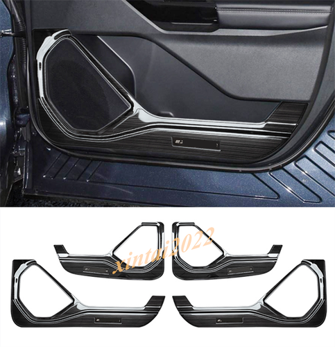 For Ford Explorer 20-22 Black titanium Interior Side Door Anti Kick Pad ...