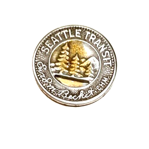 Washington Seattle Transit System Good For One Fare Token | eBay