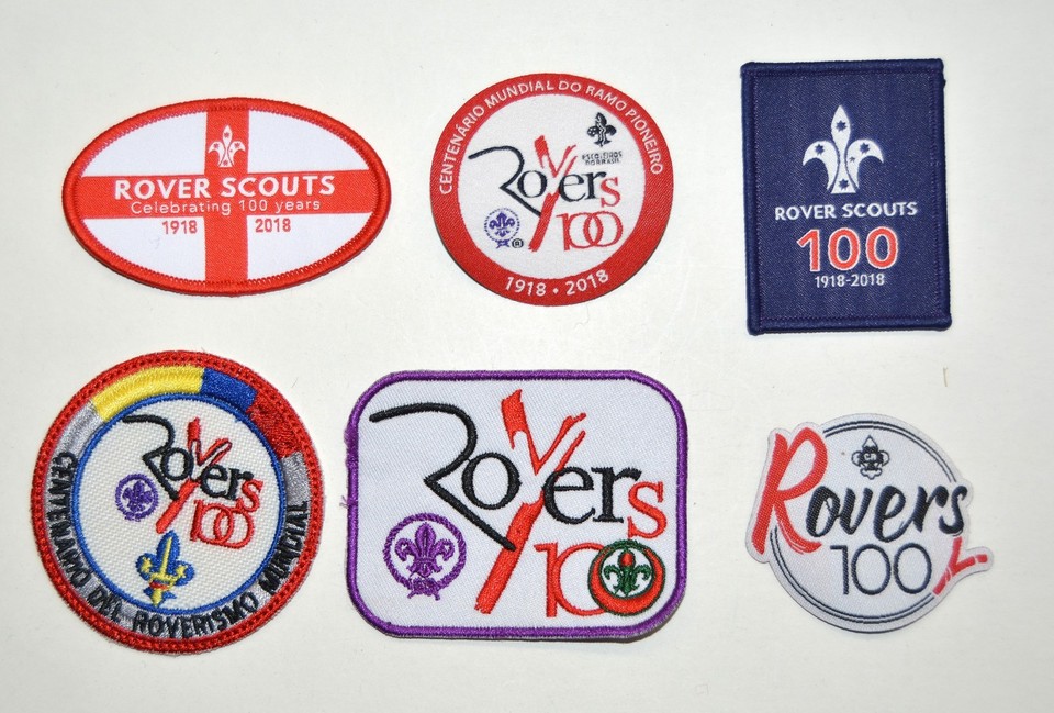 ROVER SCOUTS epaulettes Boy Scouts Uniform Gold Fleur des Lis RSUV133 ...
