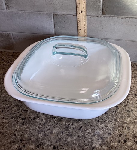 Corning Ware Simply Lite 2.5 Qt Glass Bakeware Dish Casserole with ...