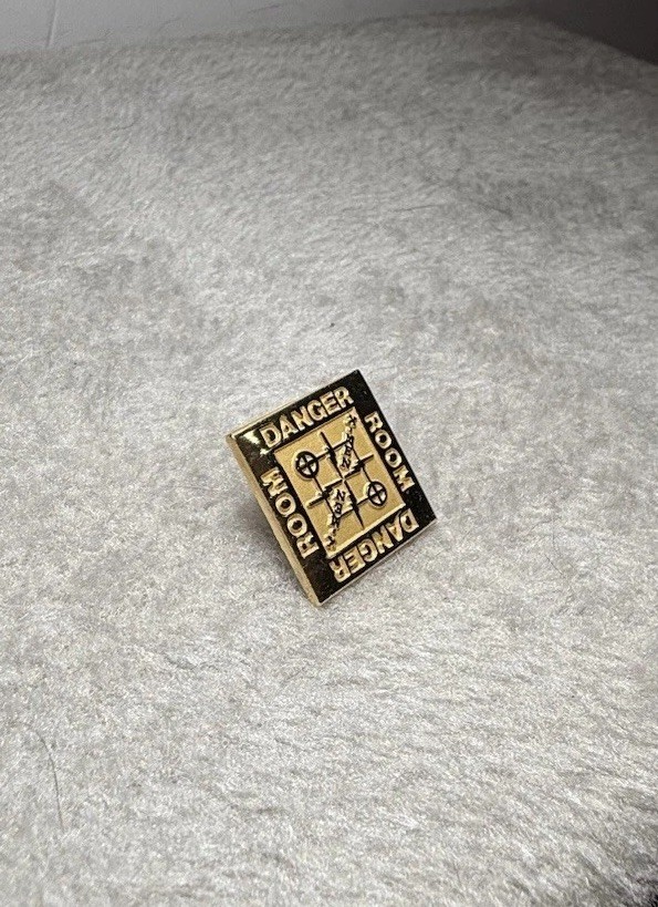 Marvel X-Men Danger Room Enamel Pin Gold Tone Vintage | eBay