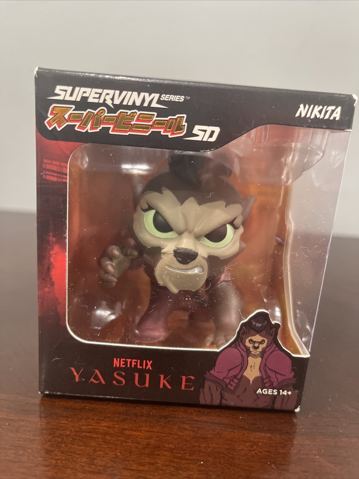 Super7 - Netflix Yasuke 3" SD Vinyl Figures Wave 1 - Nikita (Beast Mode ...
