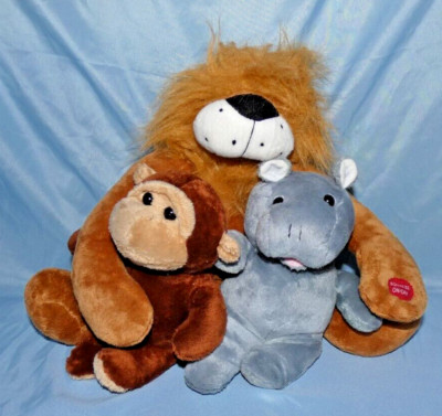 PBC International 12" Jungle Trio Plush Toy | eBay