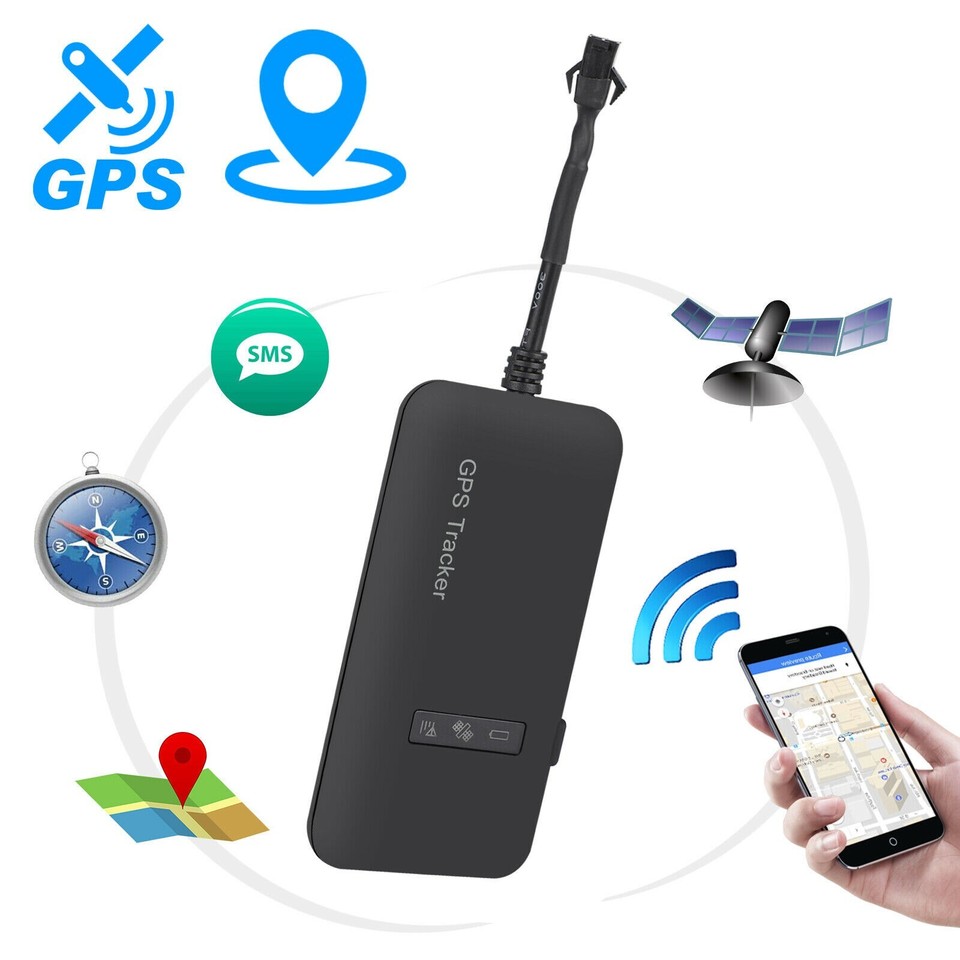 Real Time GPS Tracker Tracking Locator Device GPRS GSM Car/Motorcycle ...