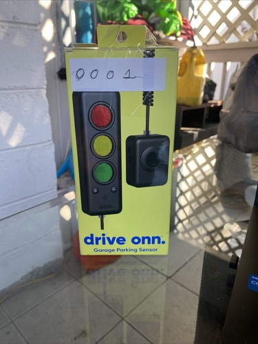 onn LED Garage Parking Park Aid Sensor Assistant 3-Color Traffic Lights ...