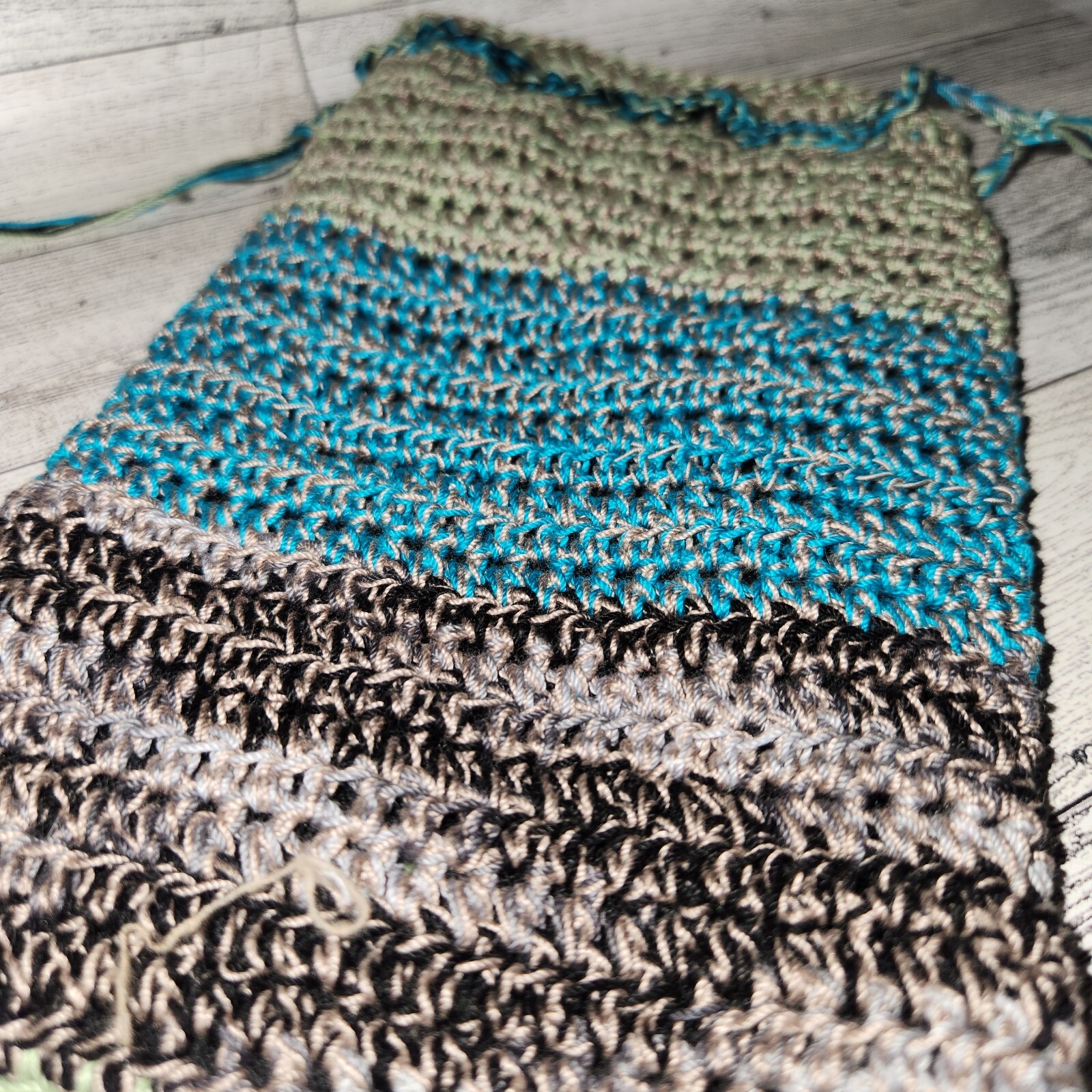 Crocheted Bag, Draw String Bag, Stash bag, Handcrafted by My Grandma | eBay