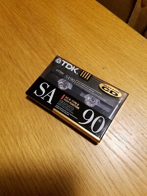 TDK SA90 High Bias IECII Type II Audio Casette Tape Super High ...