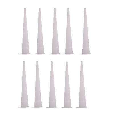 10 X DINITROL UNCUT NOZZLES STANDARD NECK PU CARTRIDGES WINDSCREEN ...