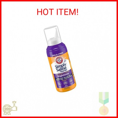 ARM & HAMMER Simply Saline Nighttime Nasal Mist 4.6oz- Instant Relief ...