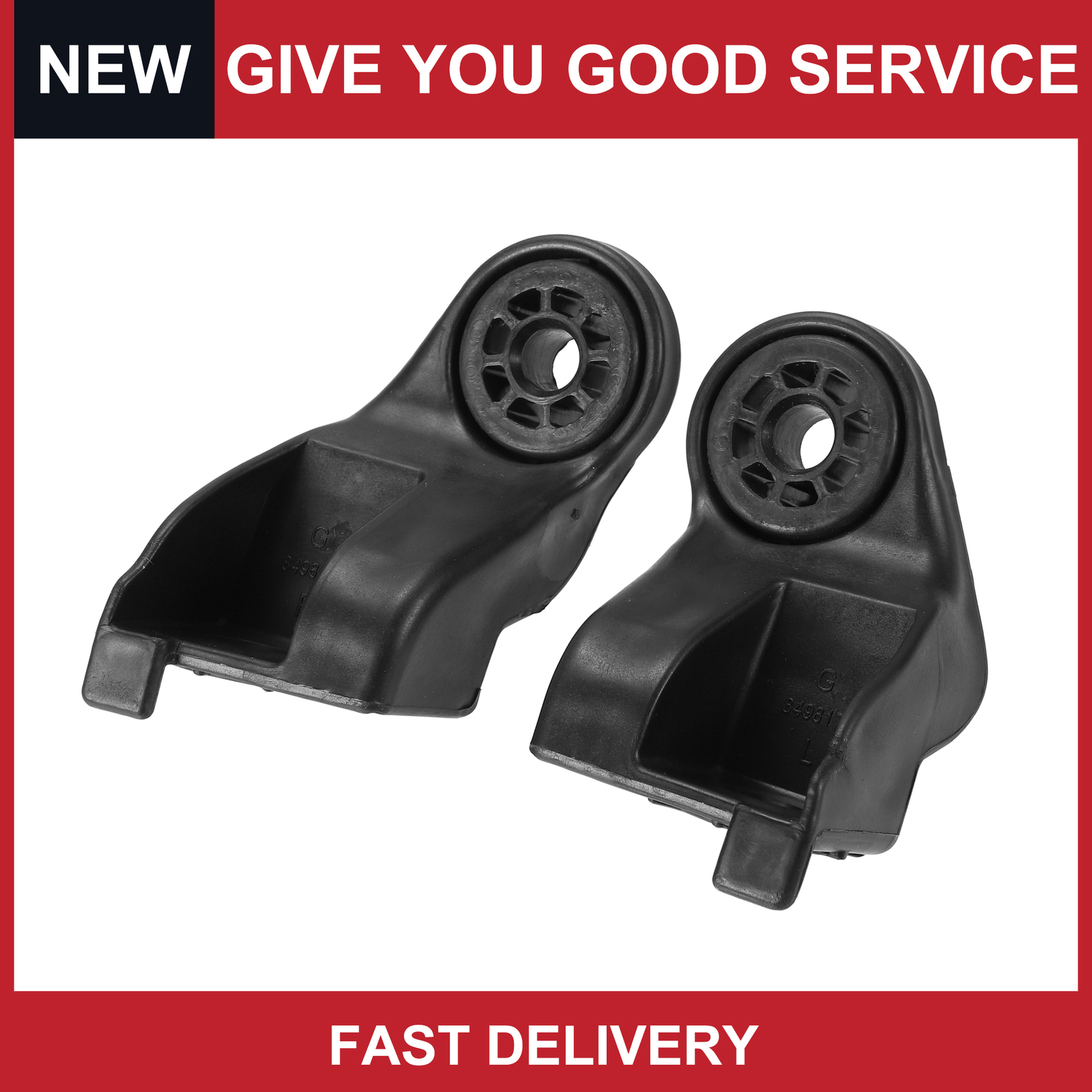 Pack of 2 for GMC Terrain 18-21 84981711 Upper Radiator Insulator Mount ...