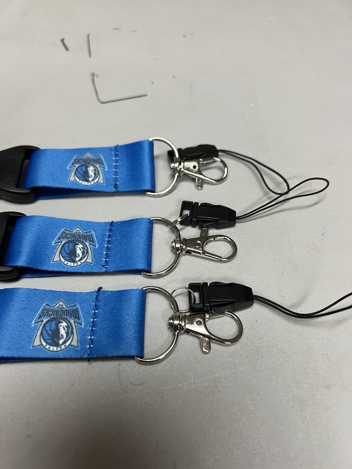 Dallas Mavericks Basketball NBA Lot Of 3 Lanyard Key Ring Keychain ...
