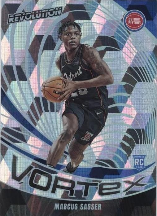 2023-24 Panini Revolution - Vortex Marcus Sasser #8 Cubic /50 (RC) for ...