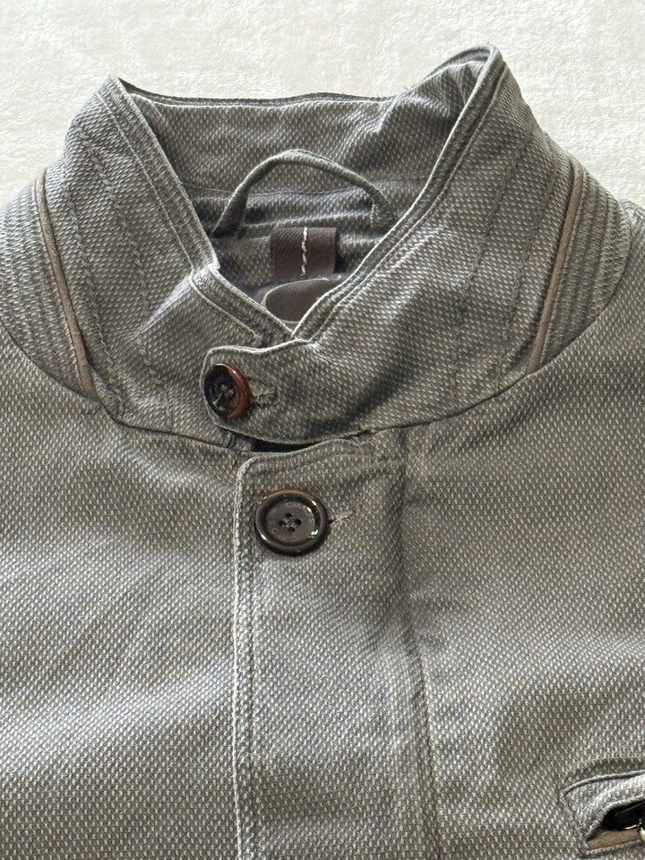 New GIMO's Men's Size 56 2XL Cotton Blend Field Jacket Italian Mens ...