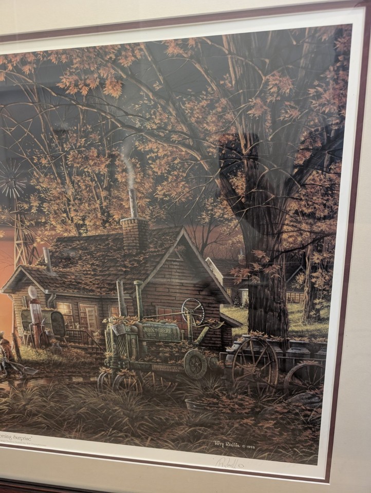 Terry Redlin Morning Surprise 40x27" Signed Numbered CE 1506/3600 w/COA ...