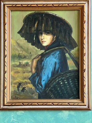1970 Linde Oil painting Signed 1960 | eBay