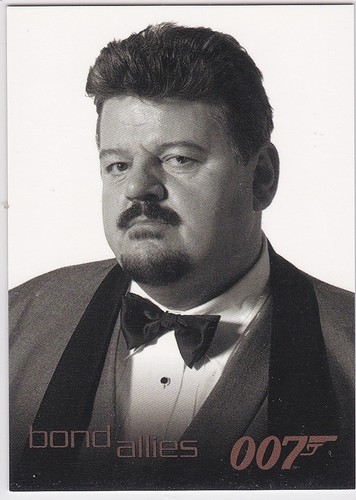 JAMES BOND DANGEROUS LIAISONS BOND ALLIES BA17 ROBBIE COLTRANE VALENTIN ...