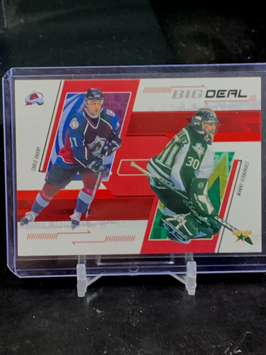 2002 ITG Be A Player Big Deal Ruby Chris Drury Manny Fernandez #255 065 ...